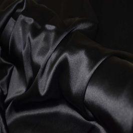 black satin material