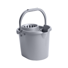 Casa 16 Litre Mop Bucket Silver - Efficient Cleaning Solution in Ireland