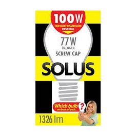 Solus ES A55 Halogen Energy Saver Light Bulb - 77W