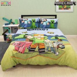 Quality and Comfort with Minecraft Double Duvet Set