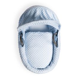 Moses Basket Dressing Set Blue by Cuddles Collection