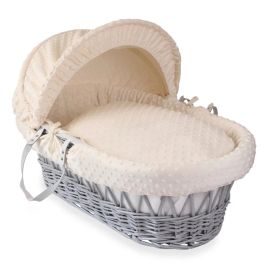 Moses Basket Dressing Set Cream by Cuddles Collection - Ireland