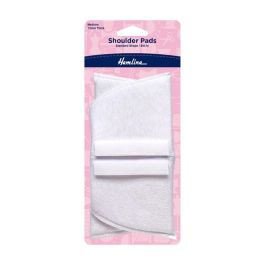 Enhance Your Style with Our Standard Shape White Shoulder Pads