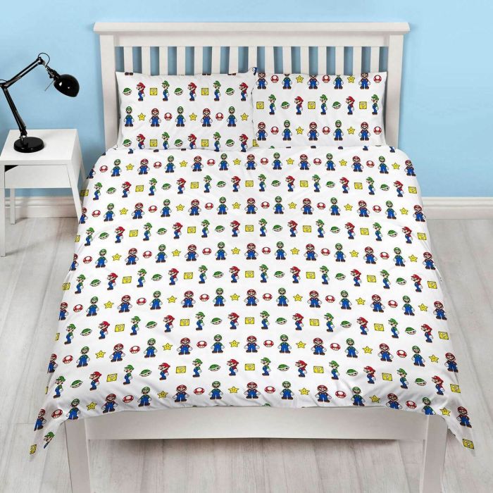 nintendo bedding double